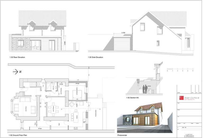 HOUSE EXTENSIONS - Allan Corfield Architects
